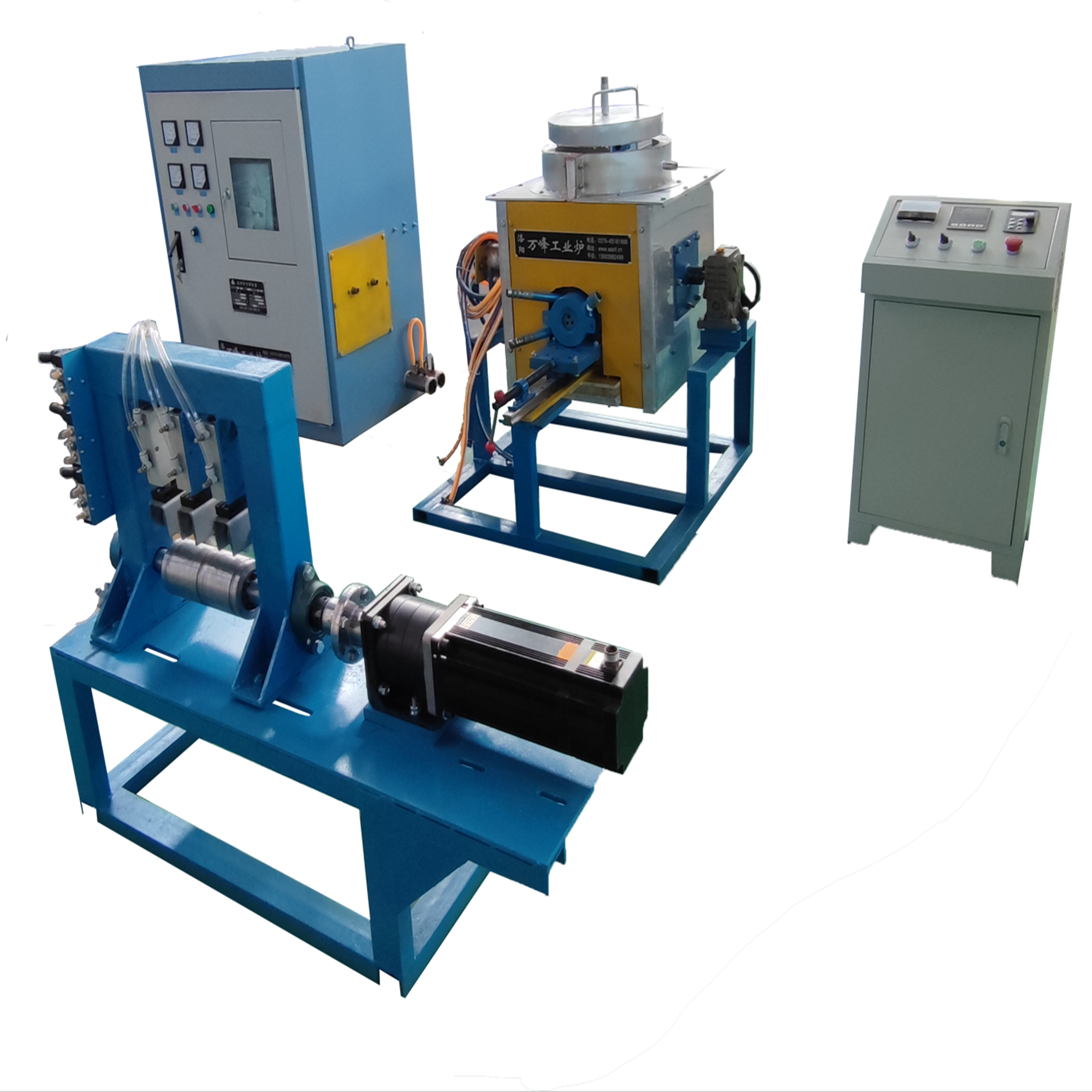 Rod/ Plate/Pipe Horizontal continuous casting machine-Luoyang Wanfeng ...